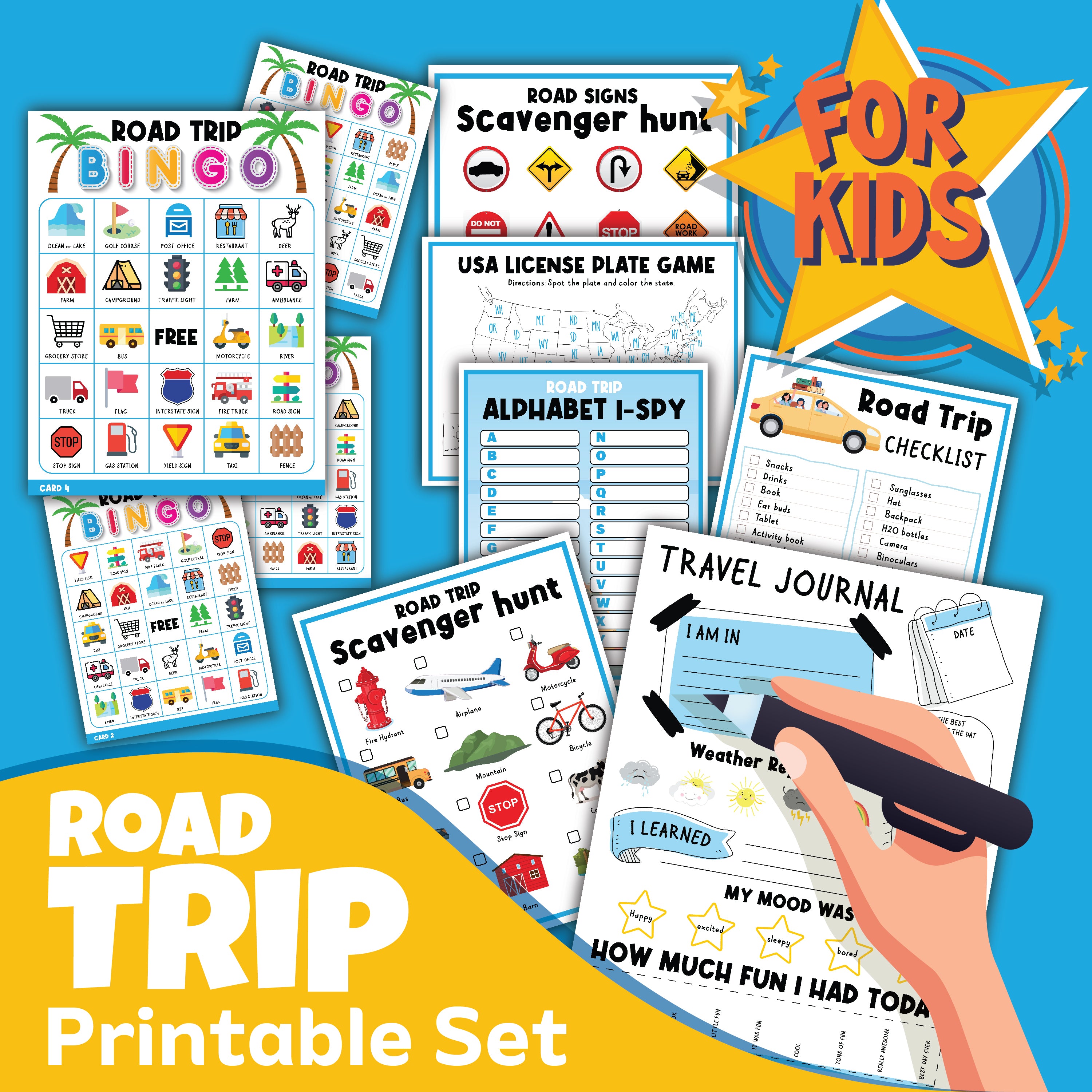 Road Trip Activity Set – Wondermom Shop