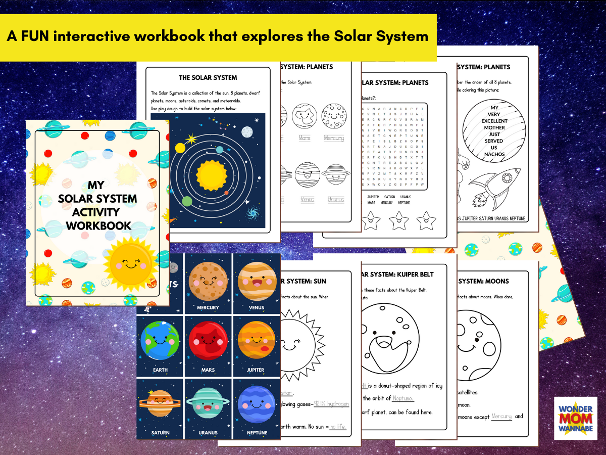 Solar System Activity Set – Wondermom Shop
