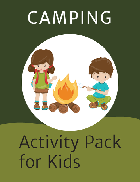 Camping Fun Pack for Kids – Printable Games, Puzzles, Crafts & Outdoor ...