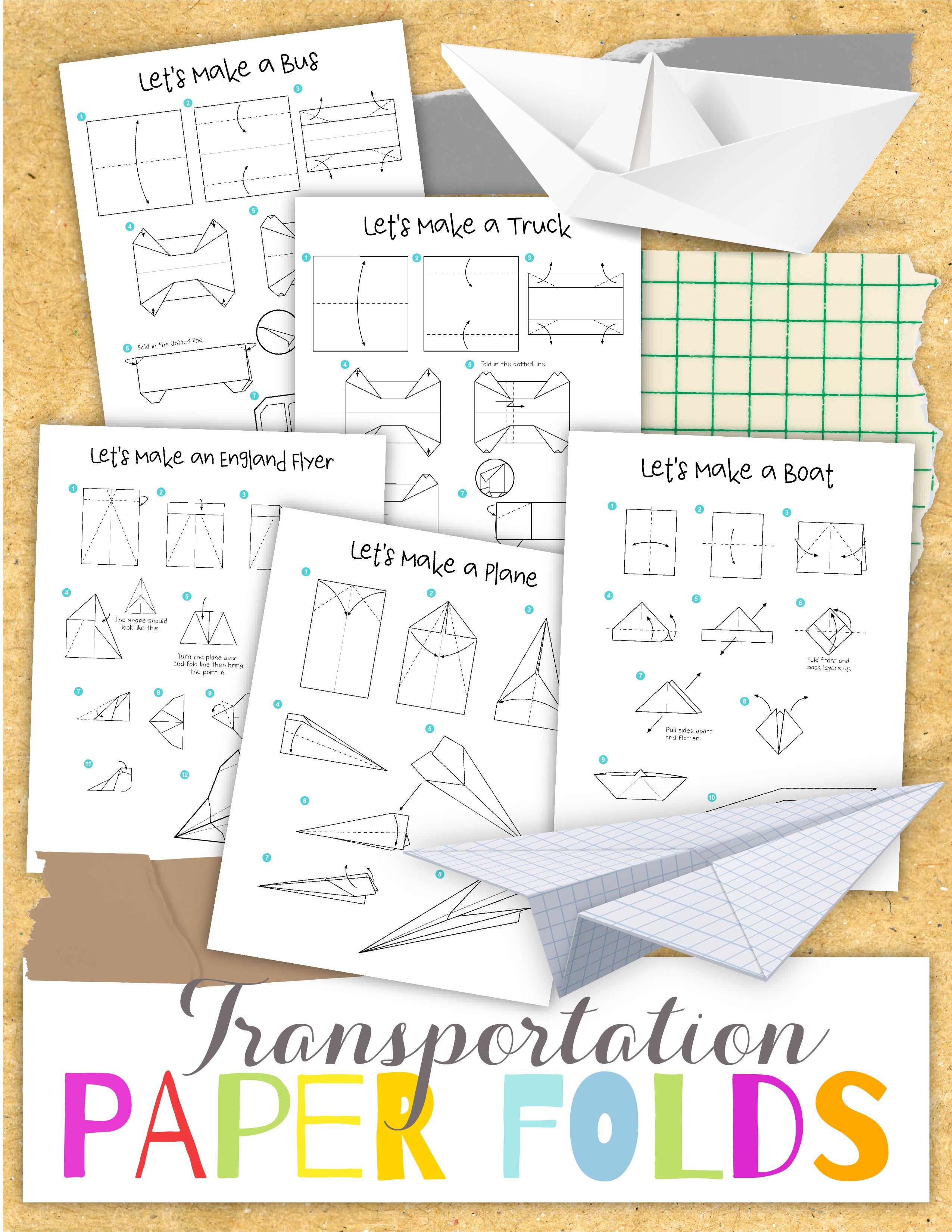 Transportation Origami – Wondermom Shop